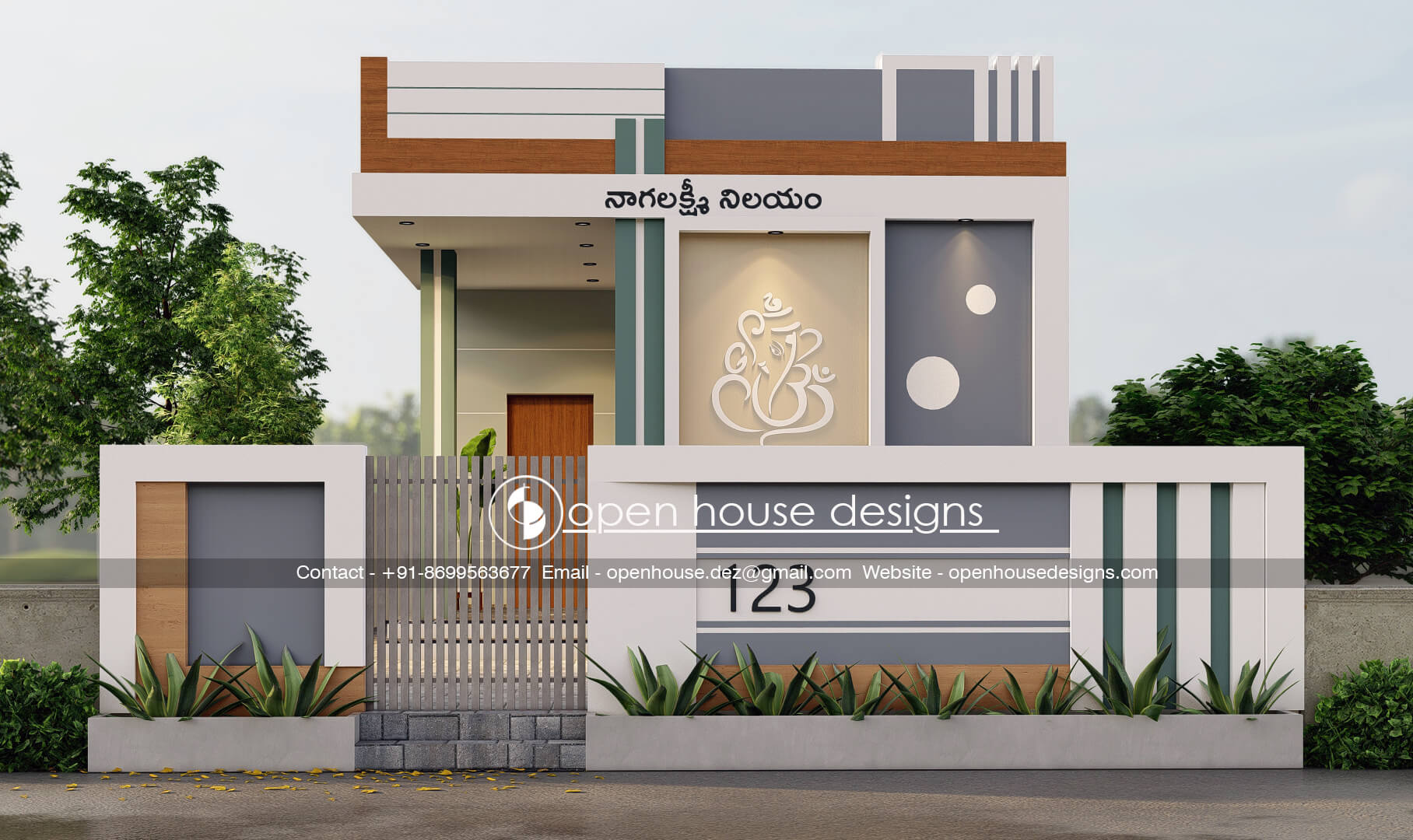 Small Contemporary House Elevation: 12 Cozy Designs for Compact Homes ...