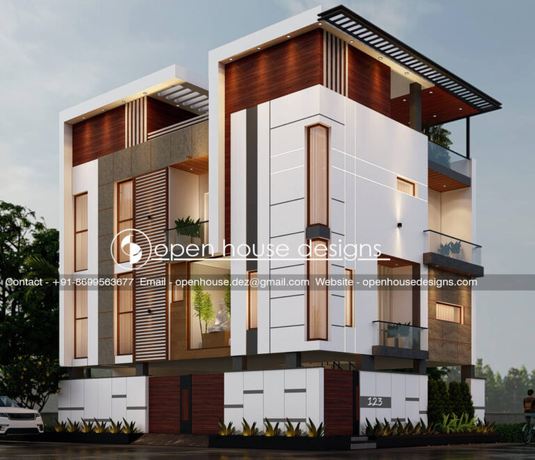 Contemporary Elevation Designs: 12 Striking Concepts for a Modern Home - OpenHouseDesigns