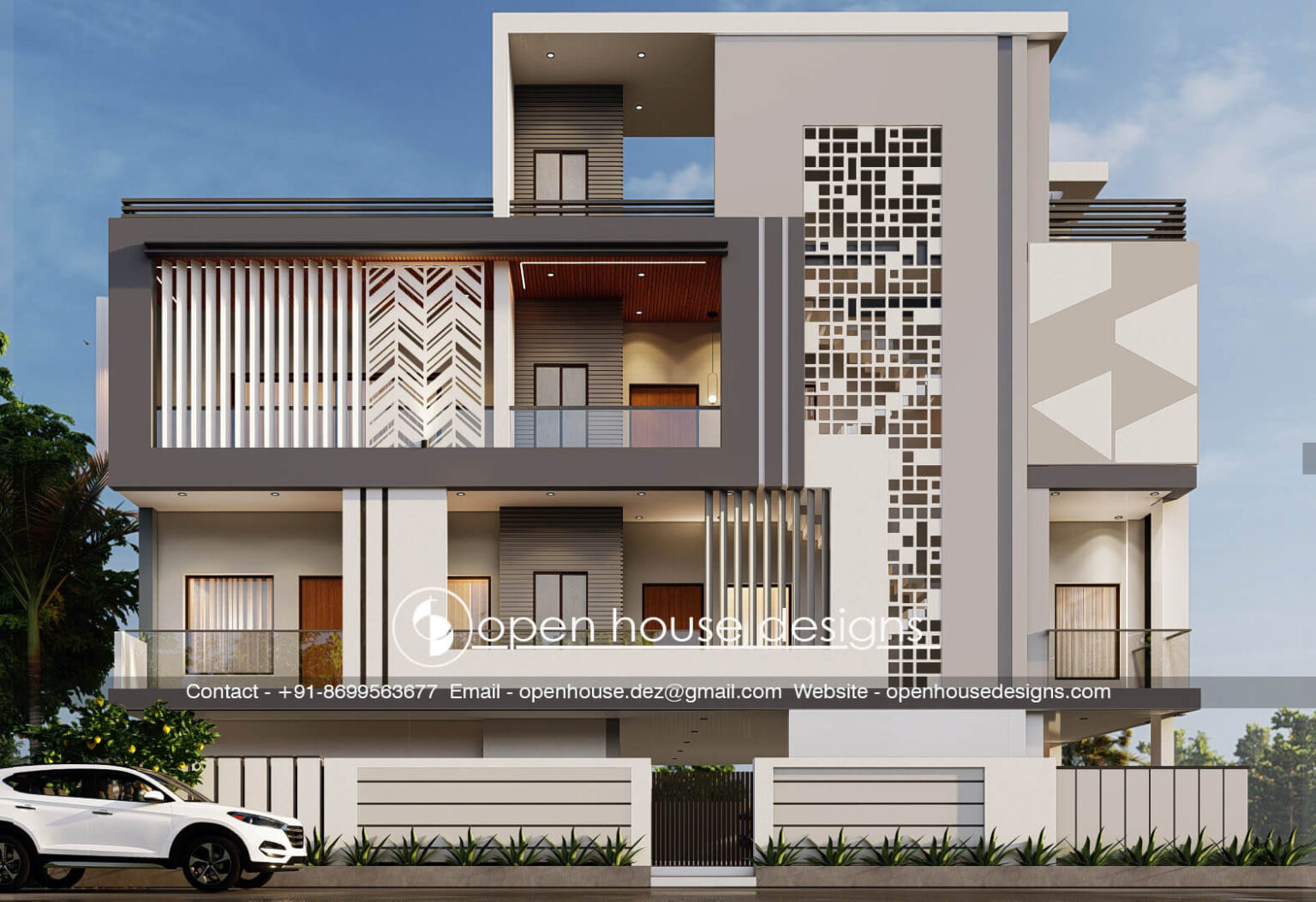 20 Luxury House By Open House Design - OpenHouseDesigns