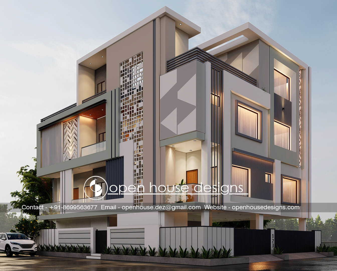 Small Contemporary House Design: 15 Concepts for Efficient Living - OpenHouseDesigns