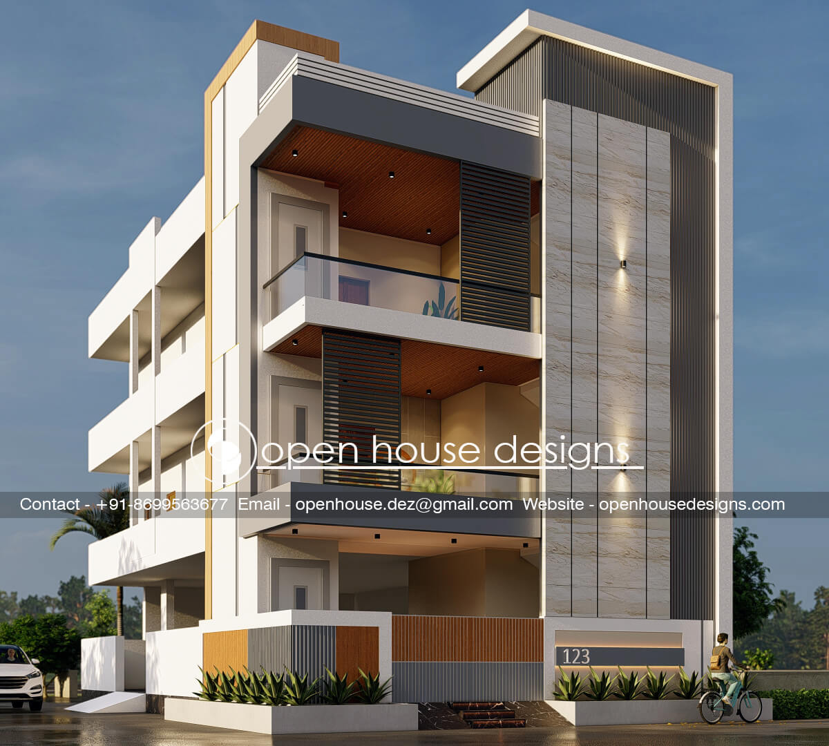10 Brand New Facade Design of 2023 - OpenHouseDesigns