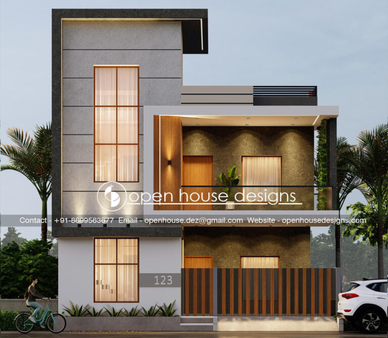 10 Minimalist House Elevation Ideas for Modern Homes - OpenHouseDesigns