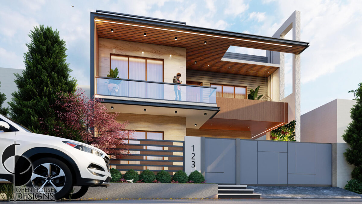 12 Luxury House Design Elevation Ideas - OpenHouseDesigns