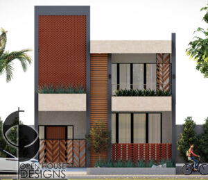 Façade Design by Open House Designs - OpenHouseDesigns