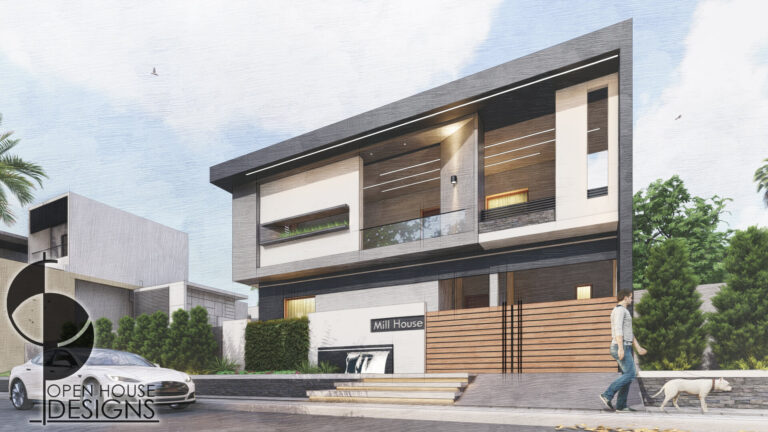 Contemporary Exterior Façade Design Ideas by Open House Design