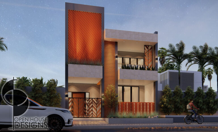 Façade Design by Open House Designs - OpenHouseDesigns