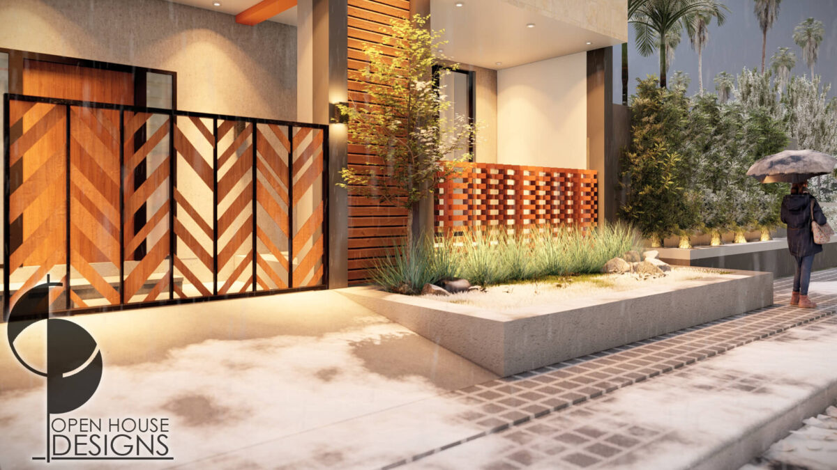 Façade Design by Open House Designs - OpenHouseDesigns