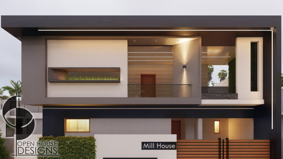 Contemporary Exterior Façade Design Ideas by Open House Design