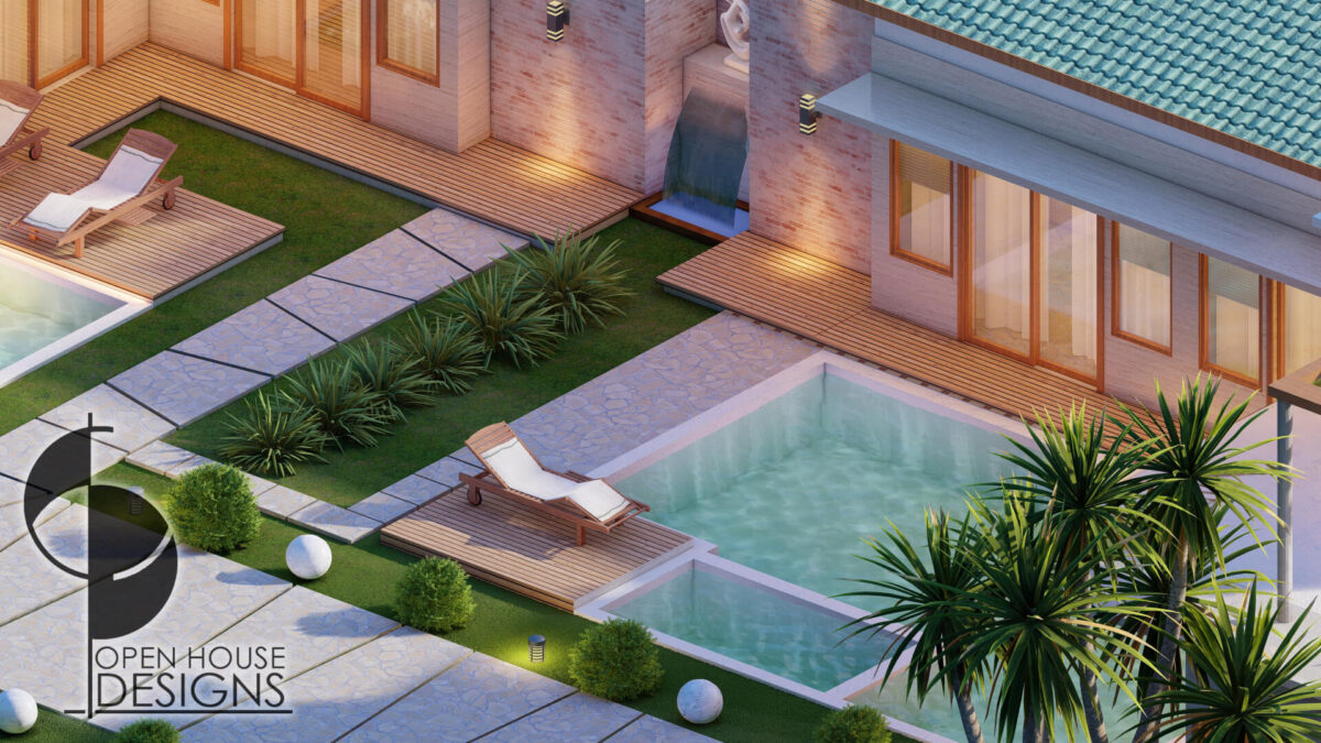 16 Façade Design Ideas by Open House Designs - OpenHouseDesigns