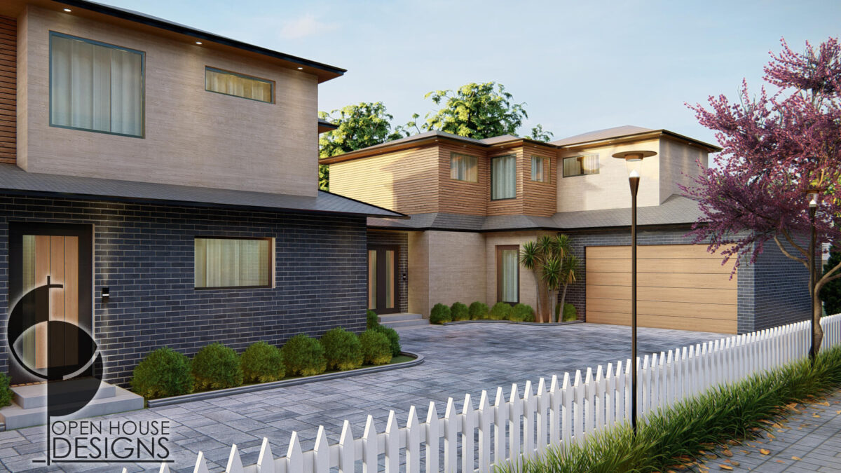 Town House Design By Open House Designs - OpenHouseDesigns