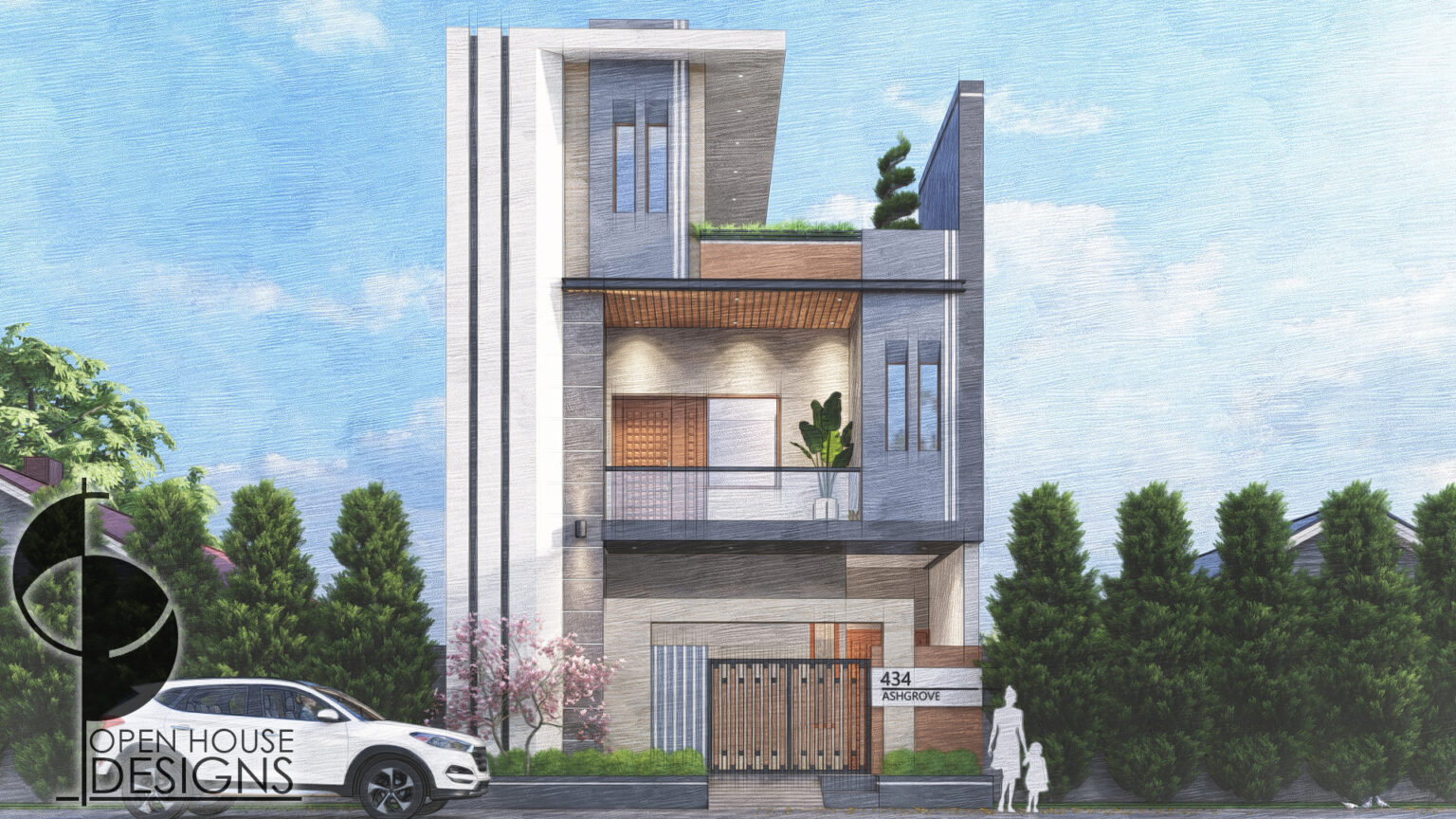 Embracing Modernity: 10 Striking Contemporary Elevation Inspirations ...