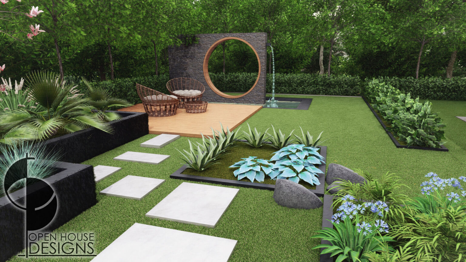 10 Backyard Landscape Project Design Ideas - OpenHouseDesigns