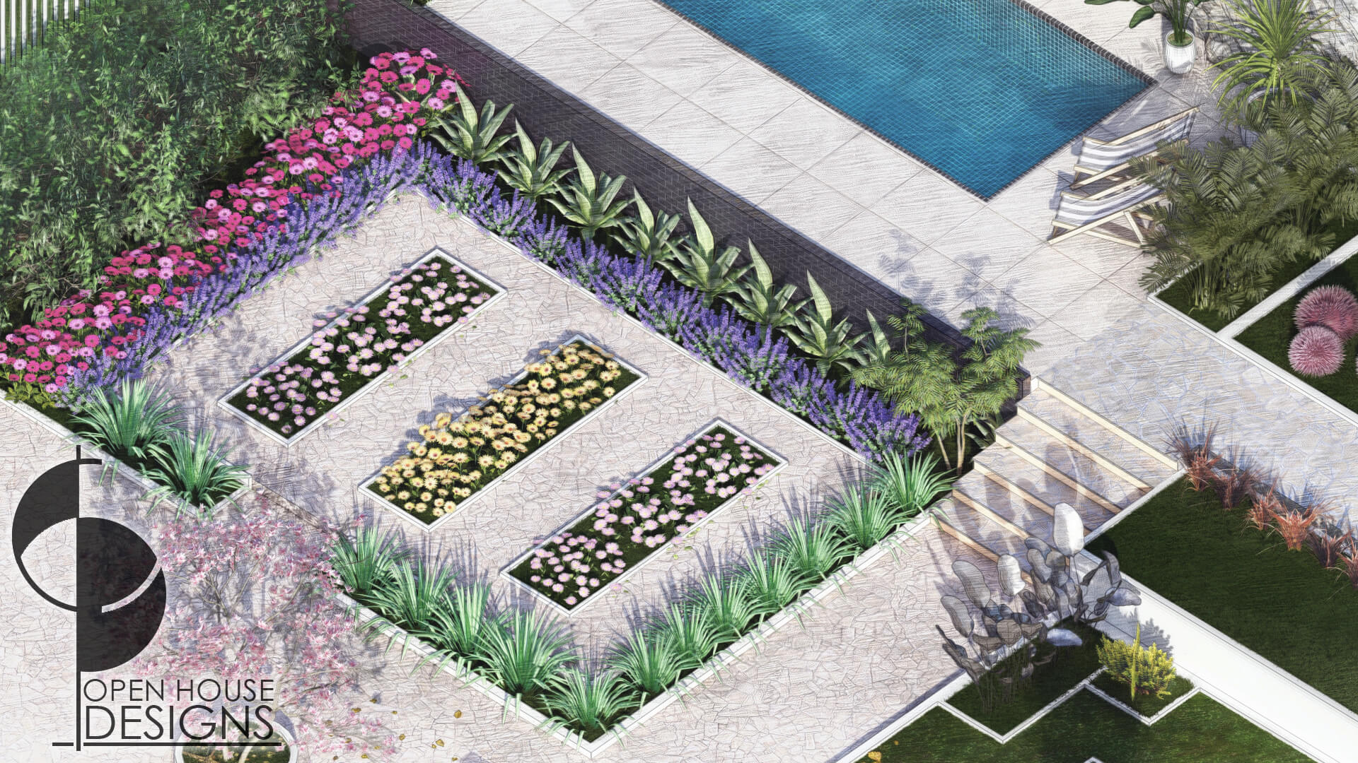 Landscape Design for a Luxury Vineyard Resort - OpenHouseDesigns