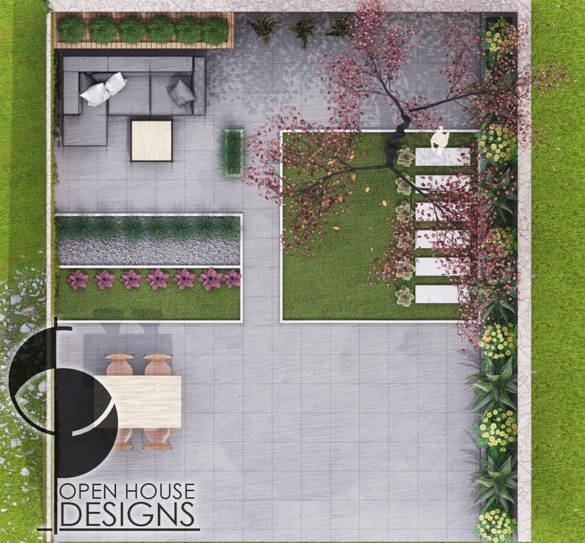 10 Backyard Landscape Designs for your inspiration - OpenHouseDesigns