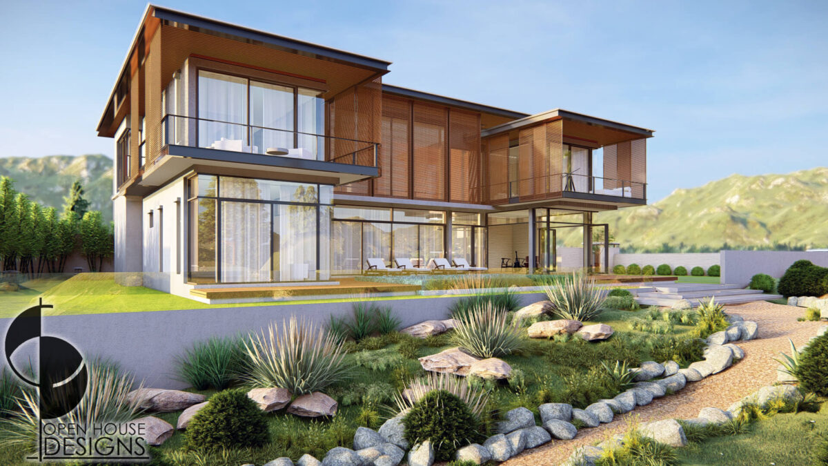 Contemporary Luxury Villa with Stunning landscape - OpenHouseDesigns