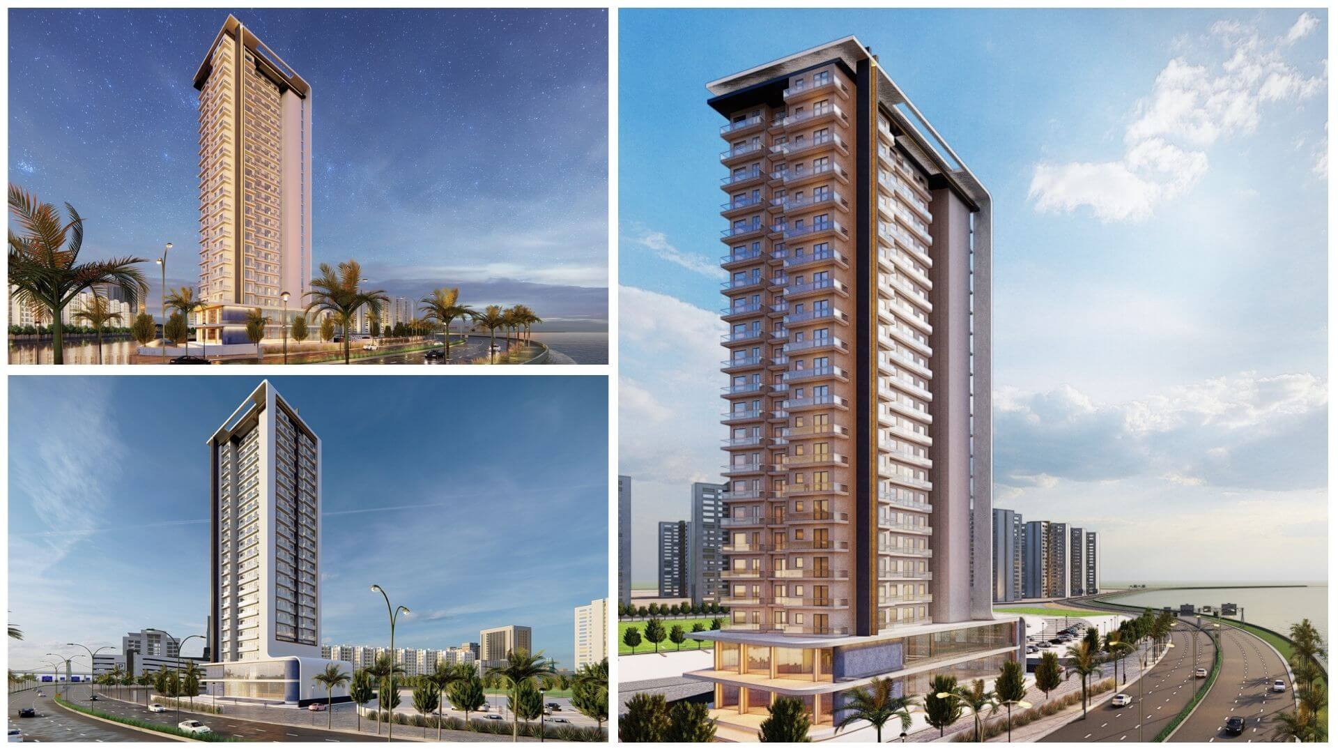 High Rise Commercial Building Design by Open House Designs