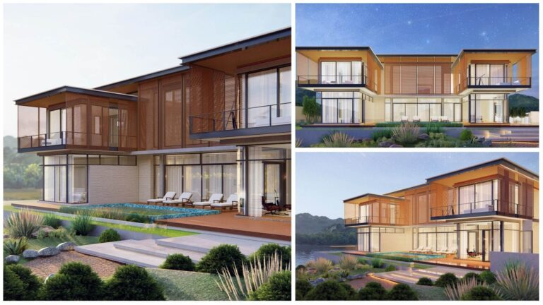Contemporary Luxury Villa with Stunning landscape - OpenHouseDesigns