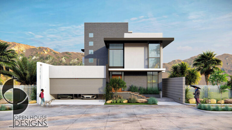 Contemporary House Design Proposal in Arizona - OpenHouseDesigns