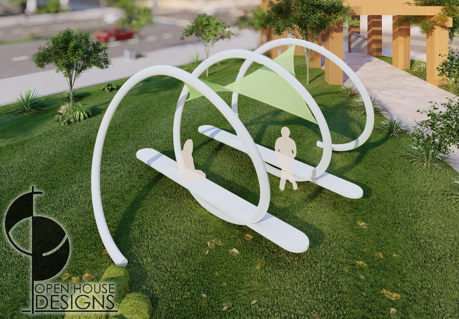 Parametric Design Installation by Open House Design