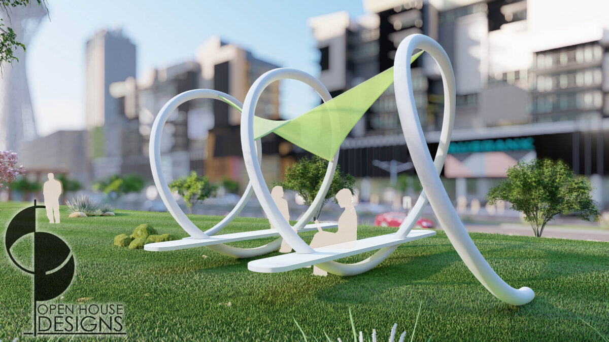 Parametric Design Installation by Open House Design