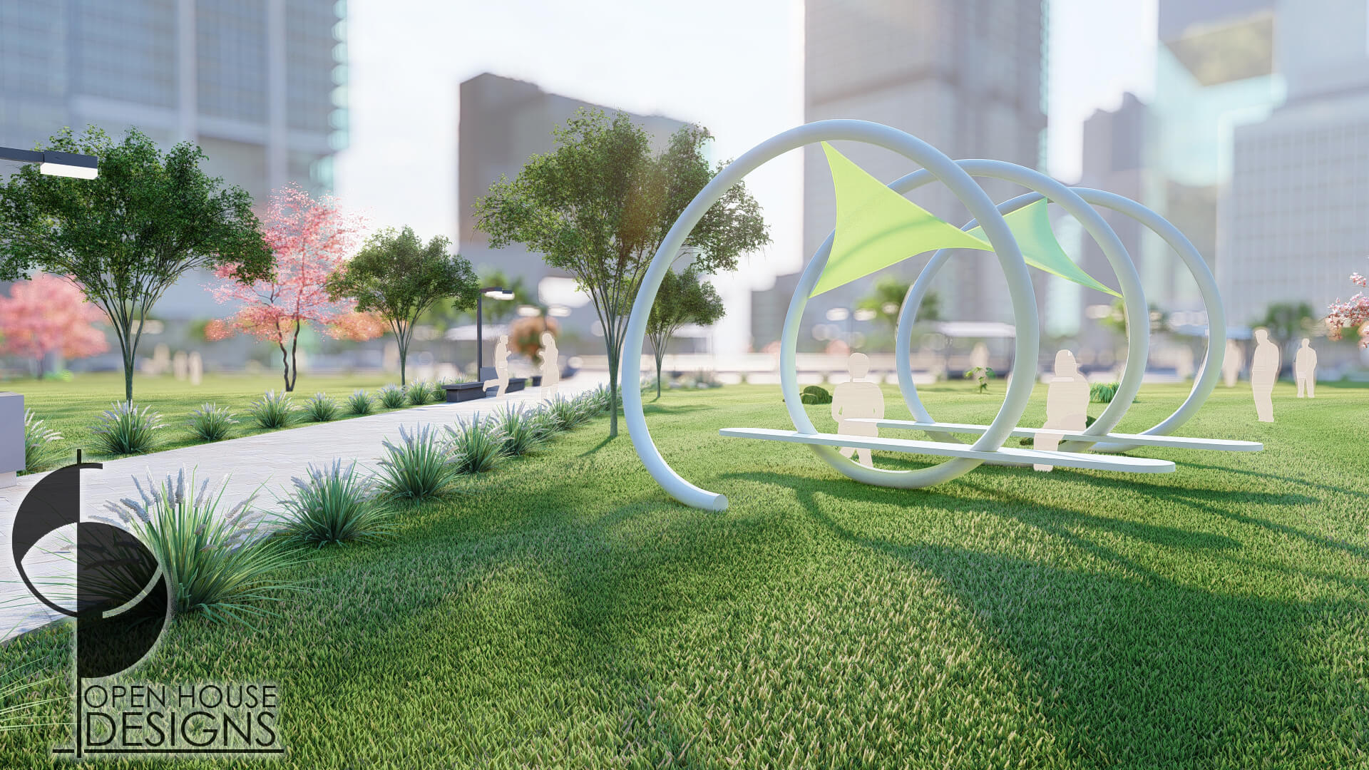 Parametric Design Installation by Open House Design