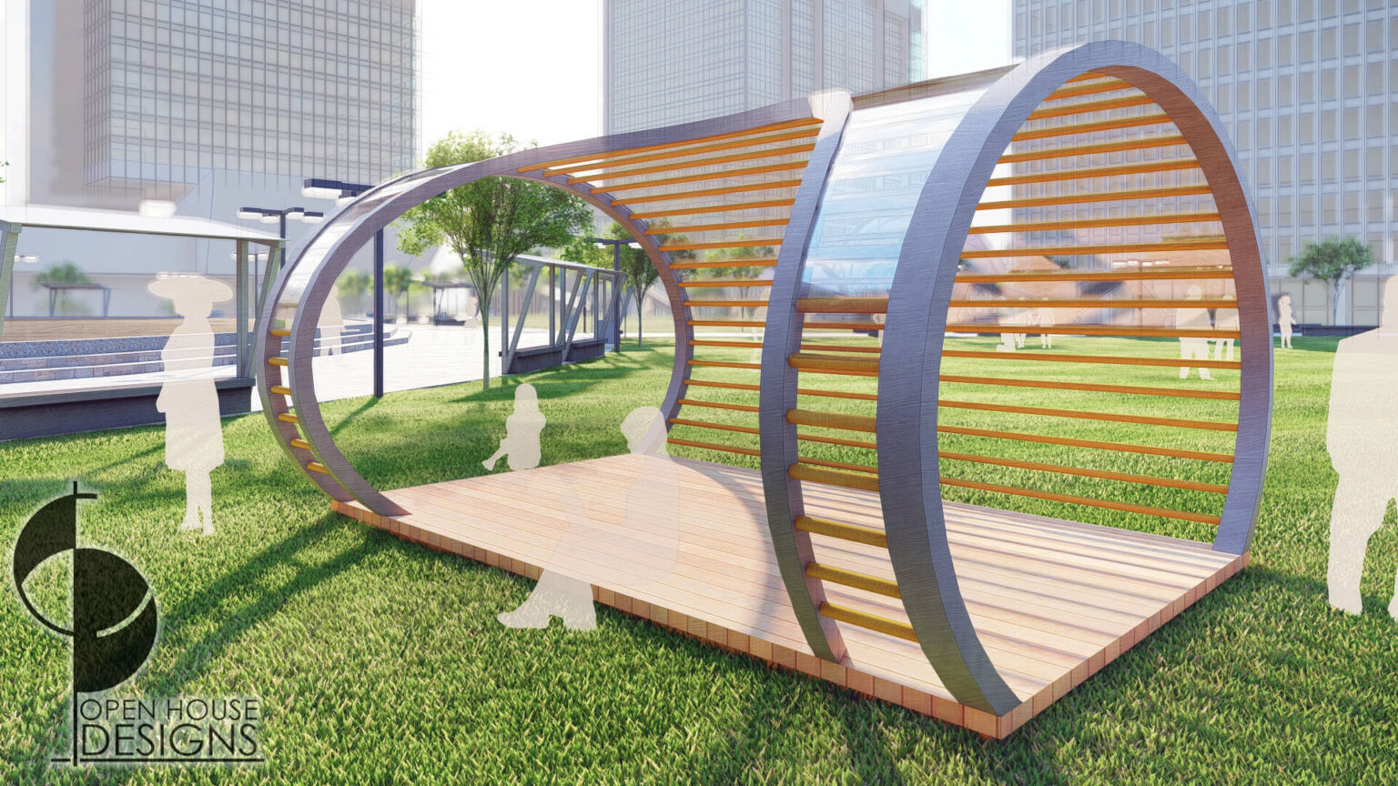 Kiosk Design acts as a multifunctional space - OpenHouseDesigns