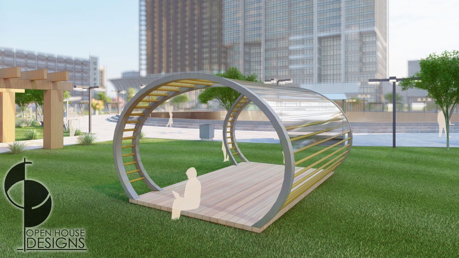 Kiosk Design acts as a multifunctional space - OpenHouseDesigns