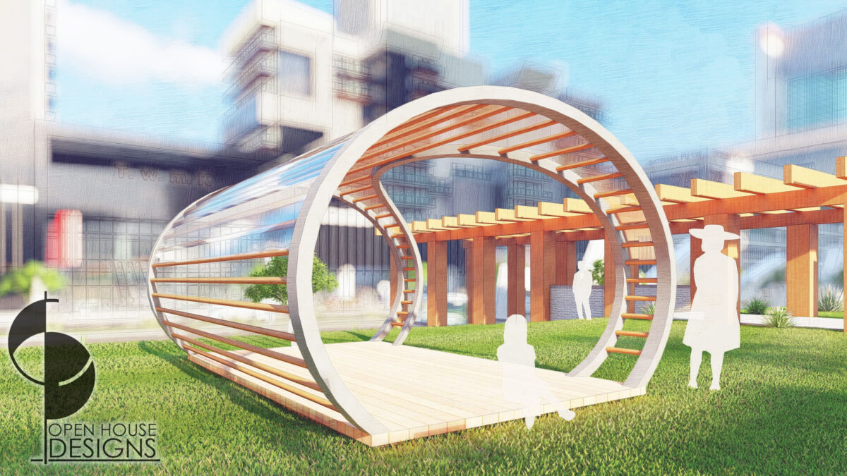 Kiosk Design acts as a multifunctional space - OpenHouseDesigns