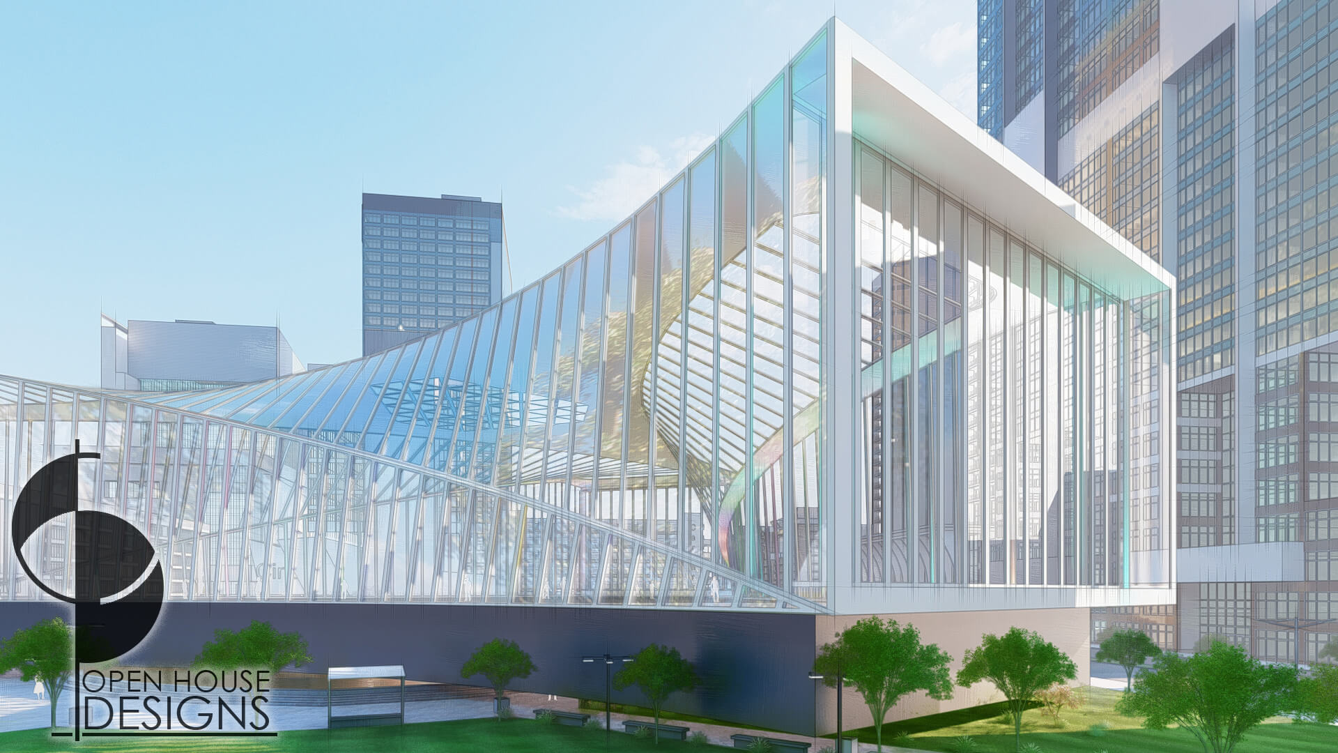 Three-way Parametric Building concept and form - OpenHouseDesigns