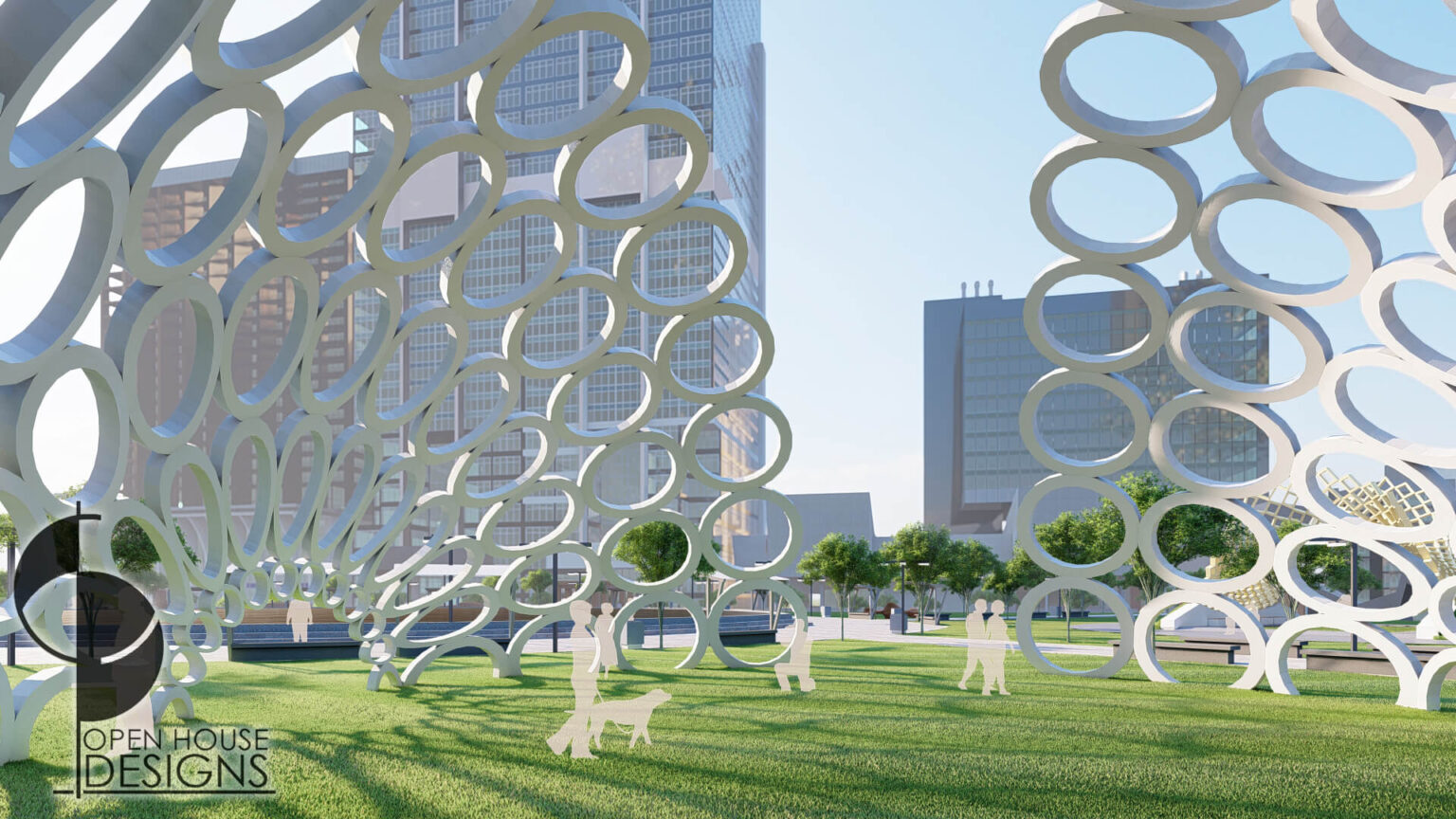 Dome Parametric Installation - Concept Designs - OpenHouseDesigns