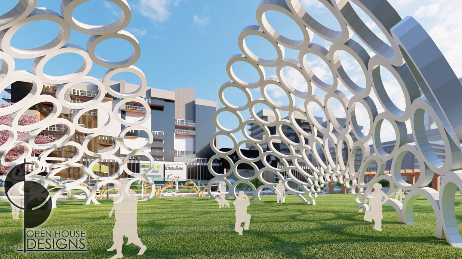 Dome Parametric Installation - Concept Designs - OpenHouseDesigns