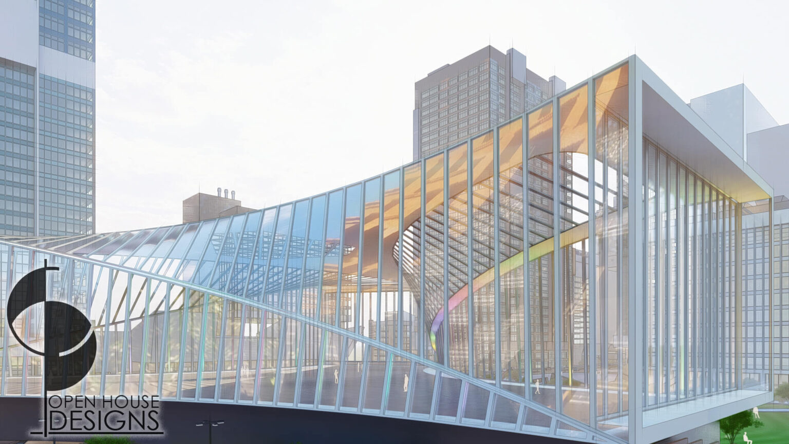 Three-way Parametric Building concept and form - OpenHouseDesigns