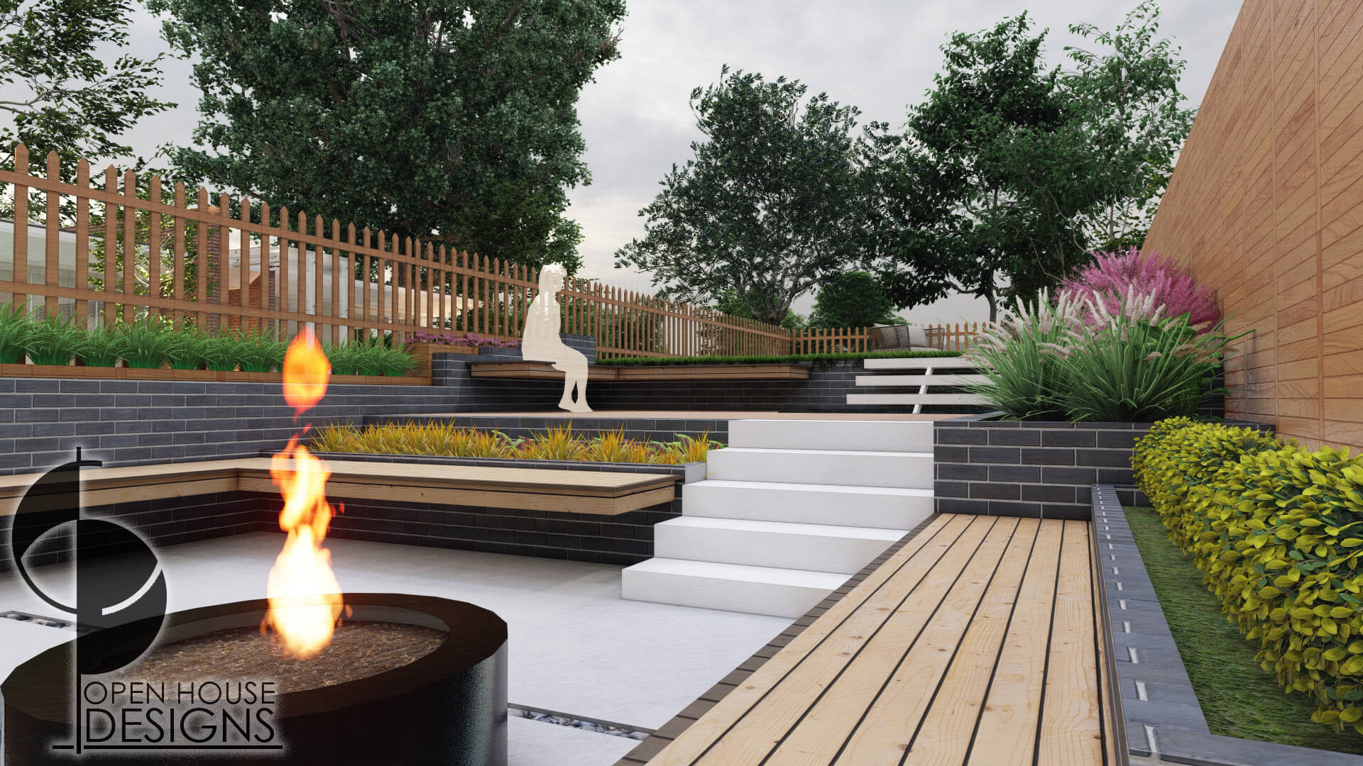 Backyard Landscape Designs with contemporary Ideas