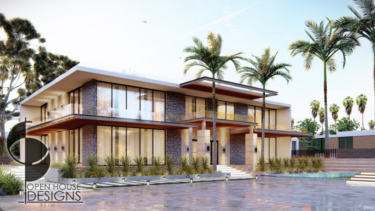 15 Marvelous Modern Facade Elevation For Your Next House - OpenHouseDesigns