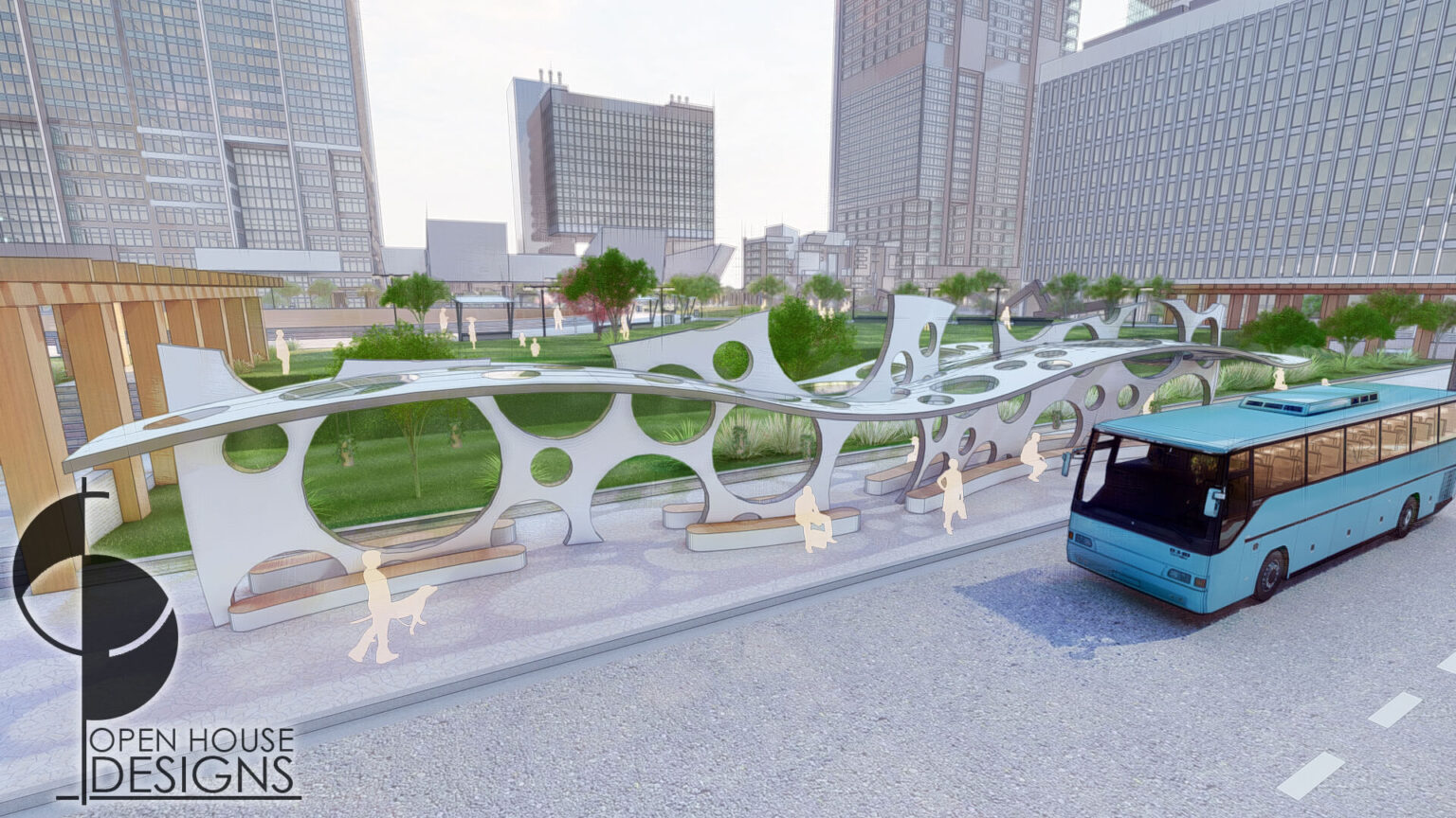 Parametric Design that play with Form and Void - OpenHouseDesigns