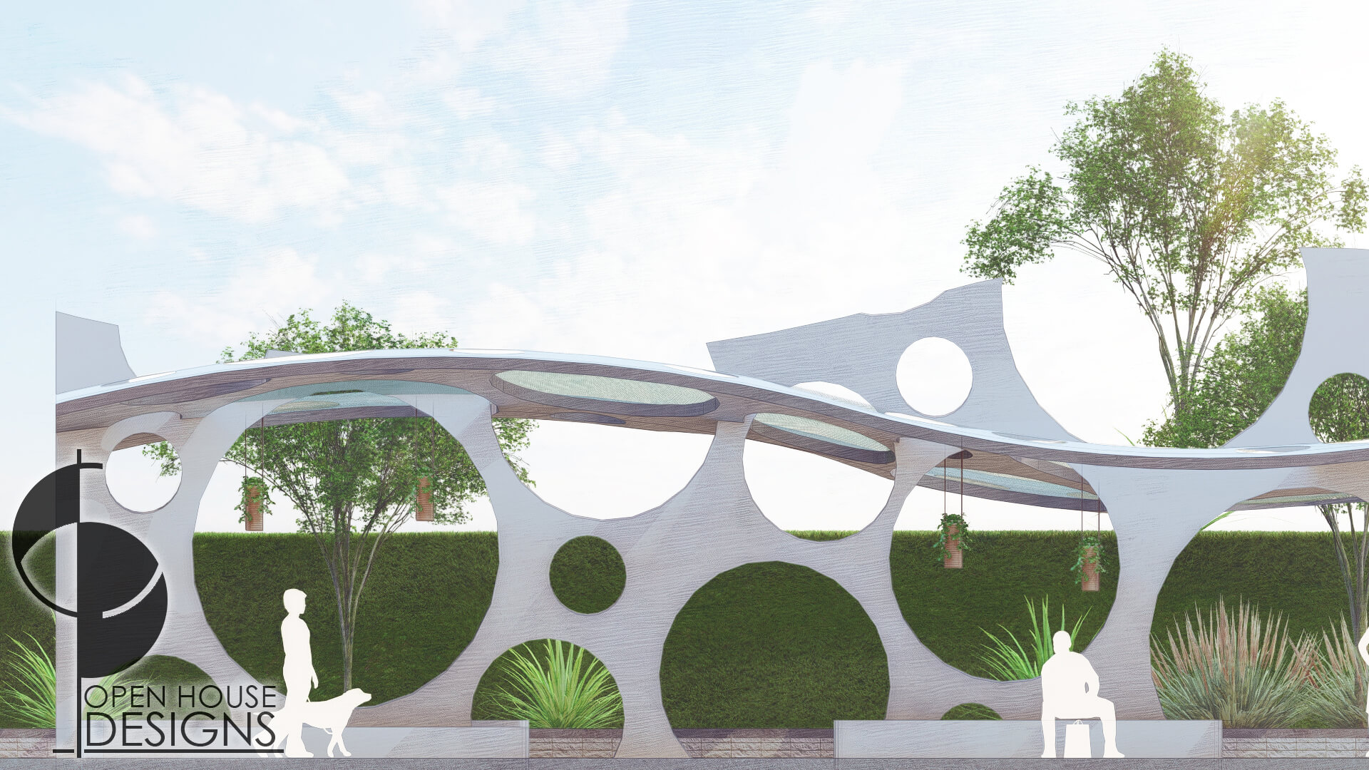 Parametric Design that play with Form and Void - OpenHouseDesigns