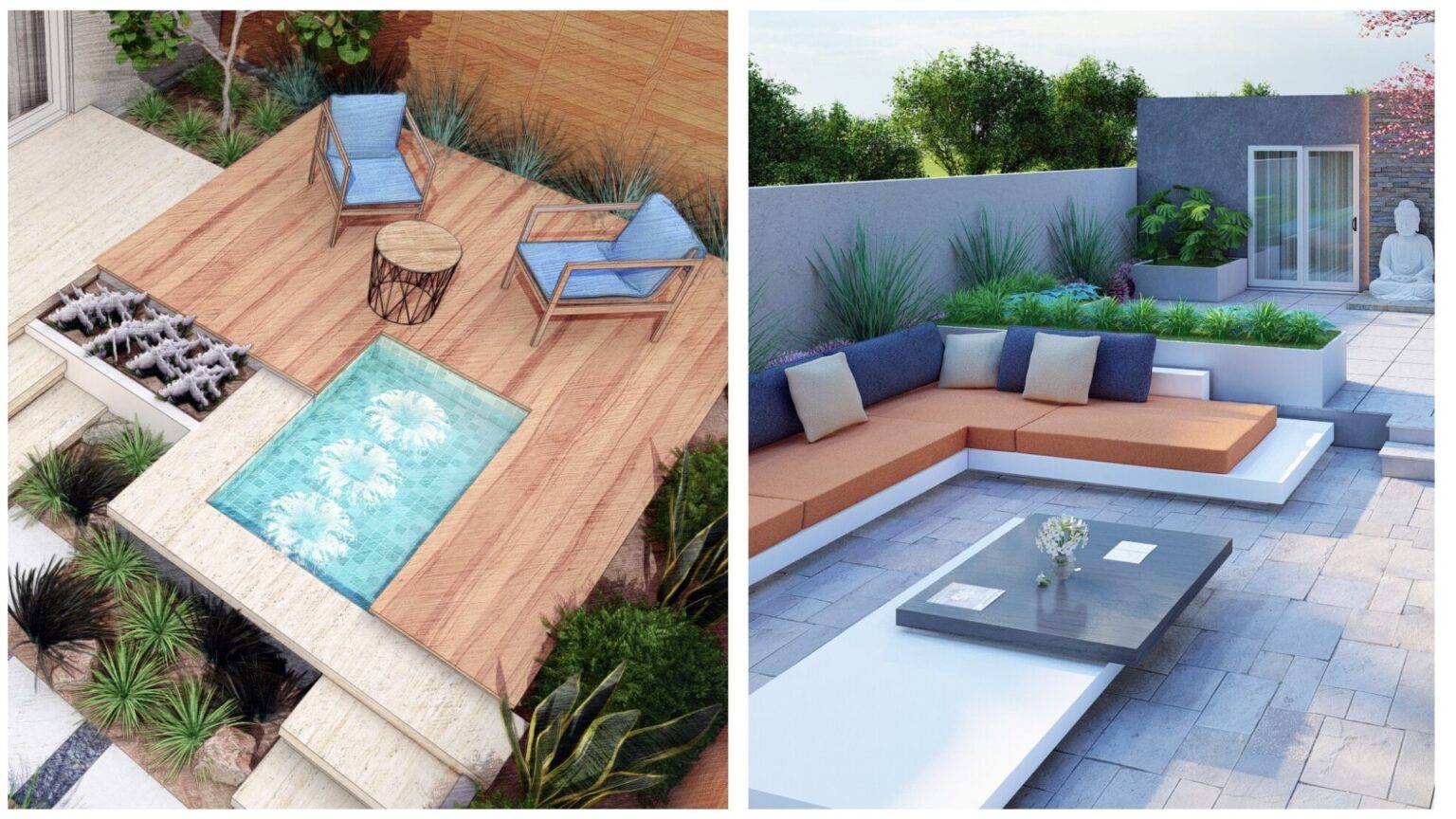 10 Backyard Landscape Project Design Ideas - OpenHouseDesigns