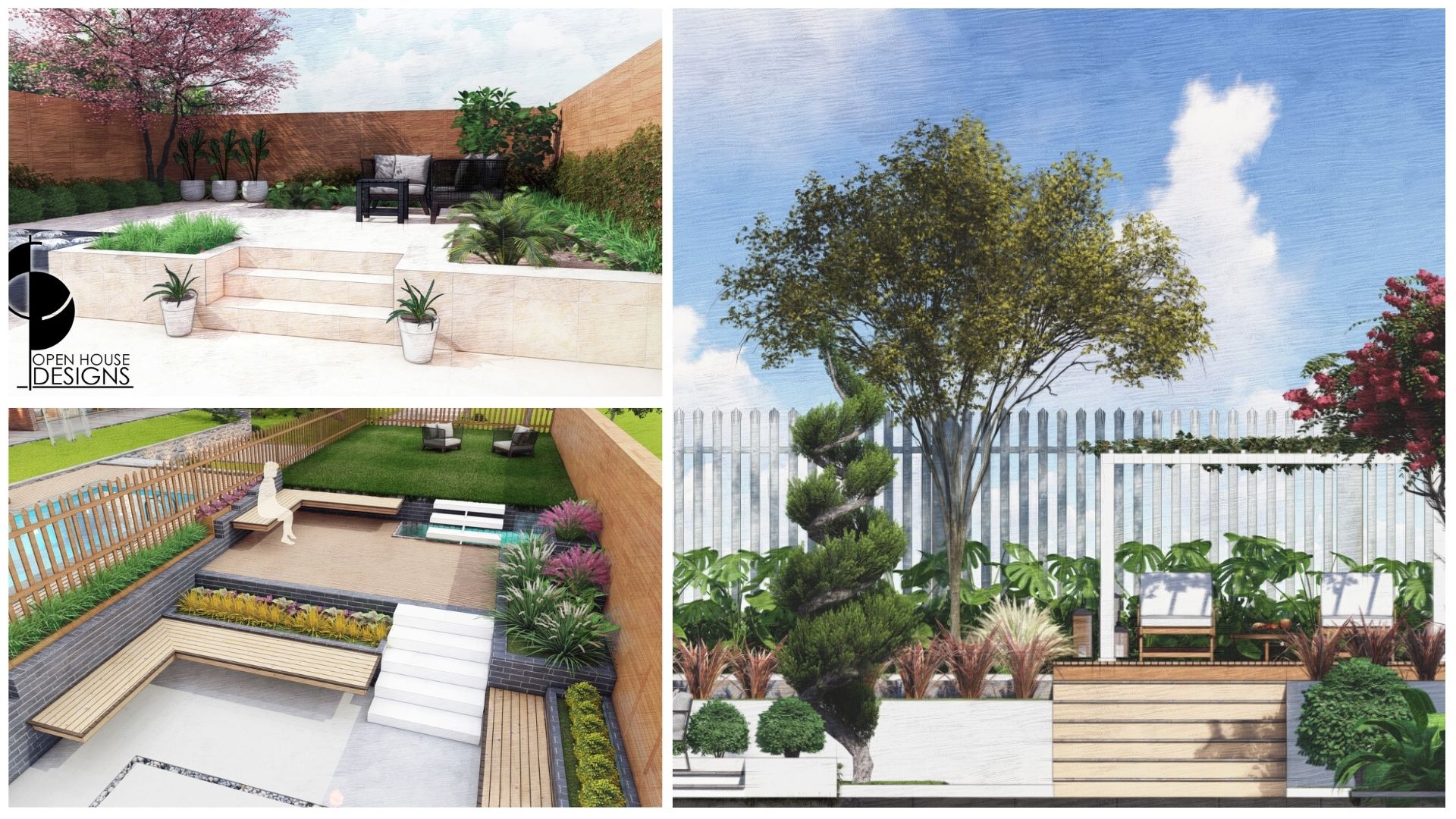 12 Landscape Designs- Ideas and Inspirations - OpenHouseDesigns