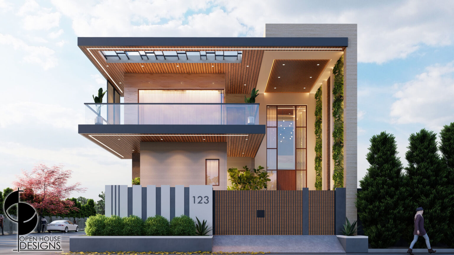 12 Unique Exterior Design Ideas With Best Rendering - OpenHouseDesigns