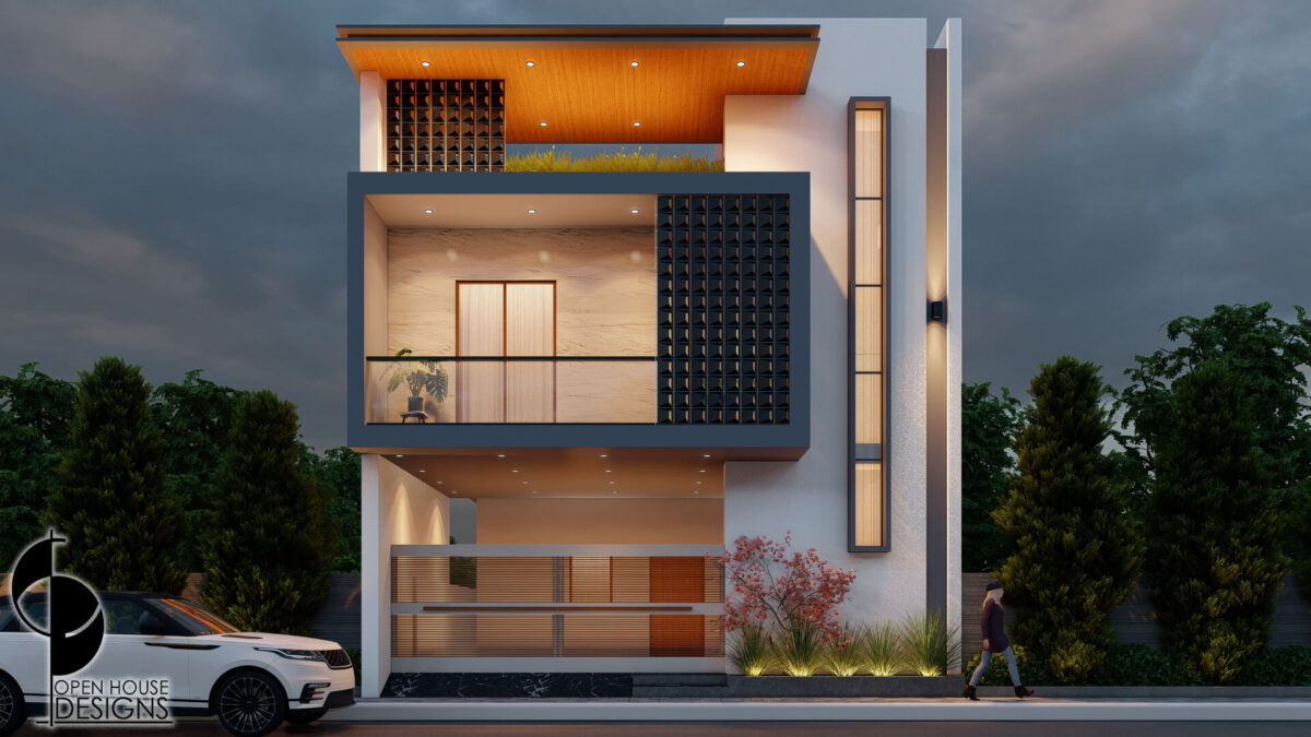12 Modern Home Residence Elevation That are Simply Inspiring ...