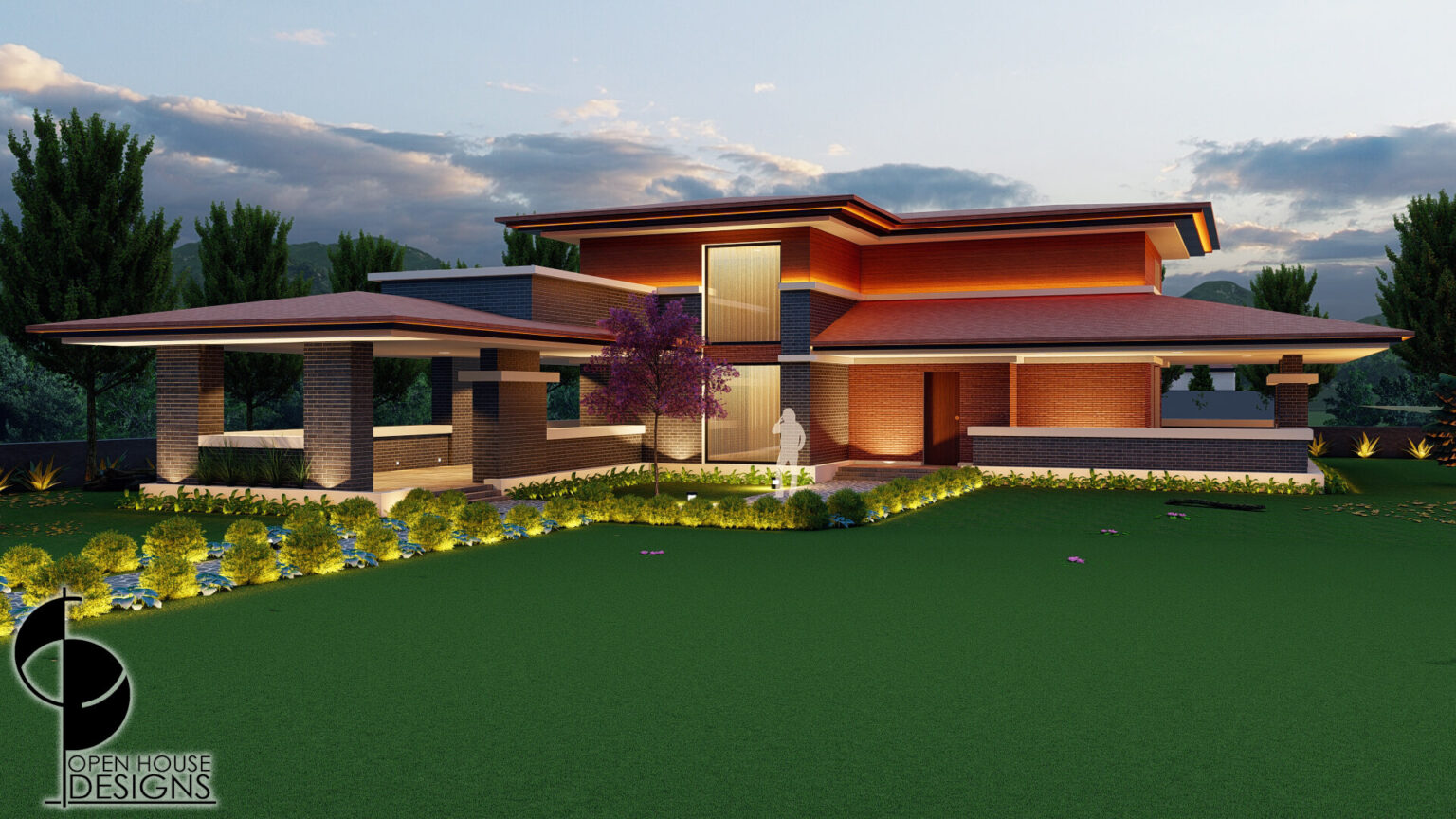 12 Classical Elevation Designs by Open House Designs - OpenHouseDesigns