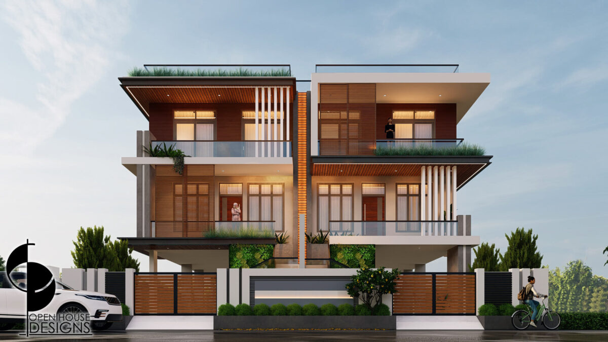 15 Marvelous Modern Facade Elevation For Your Next House - OpenHouseDesigns