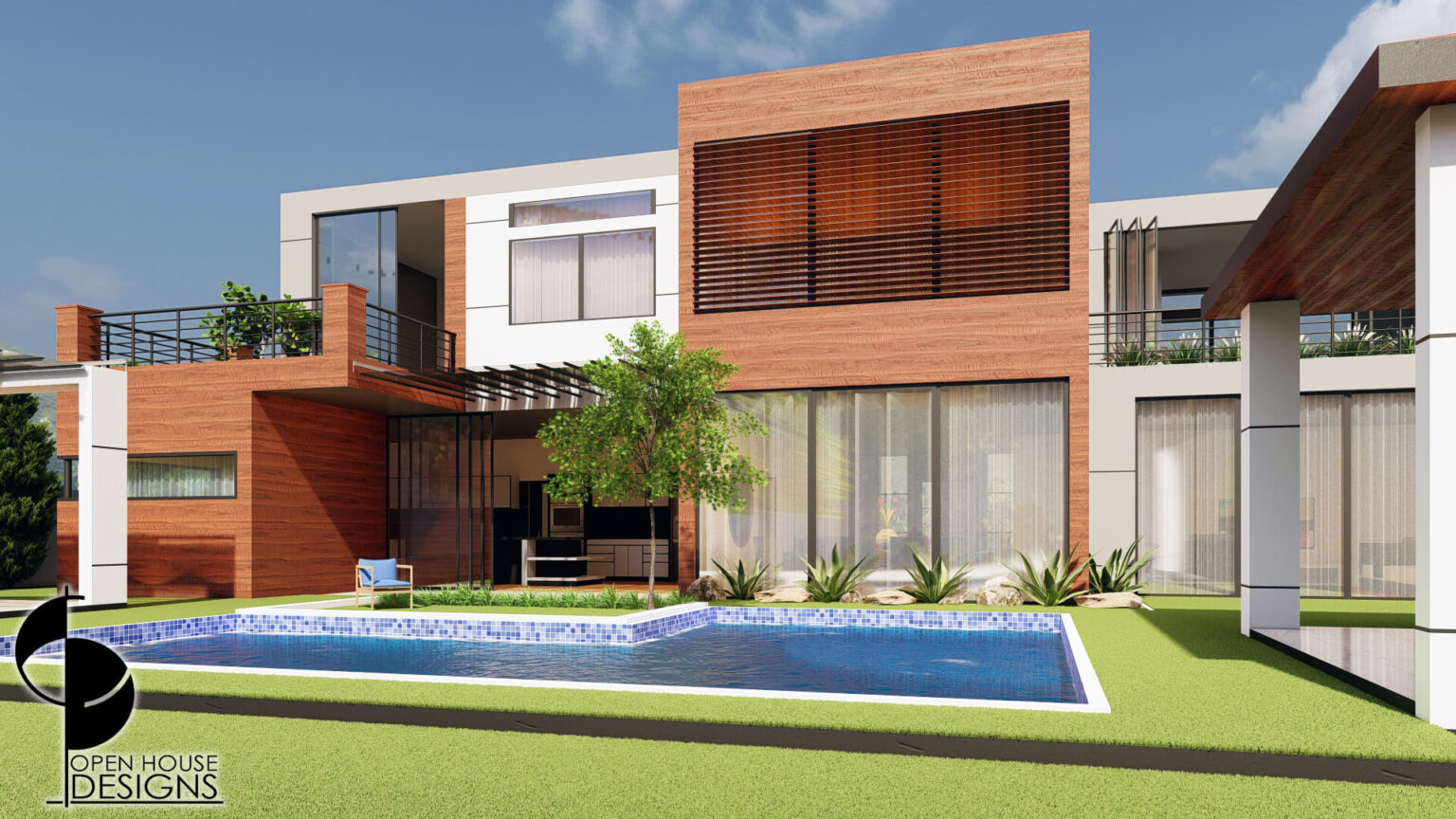 12 Luxury Exterior Design By Open House Design - OpenHouseDesigns