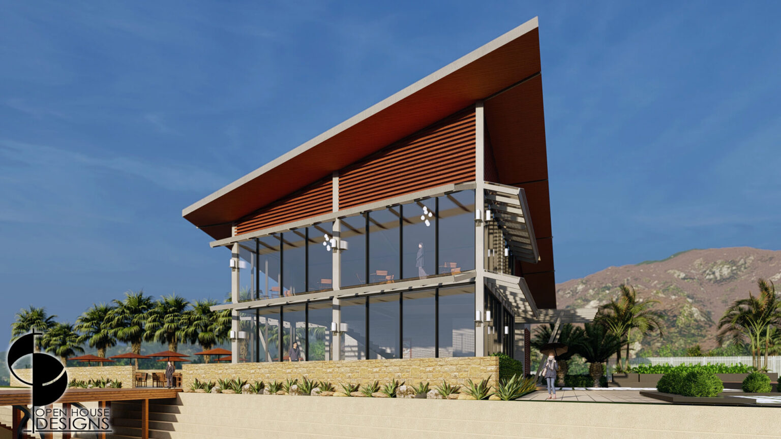 Water Front resort with stunning views - OpenHouseDesigns