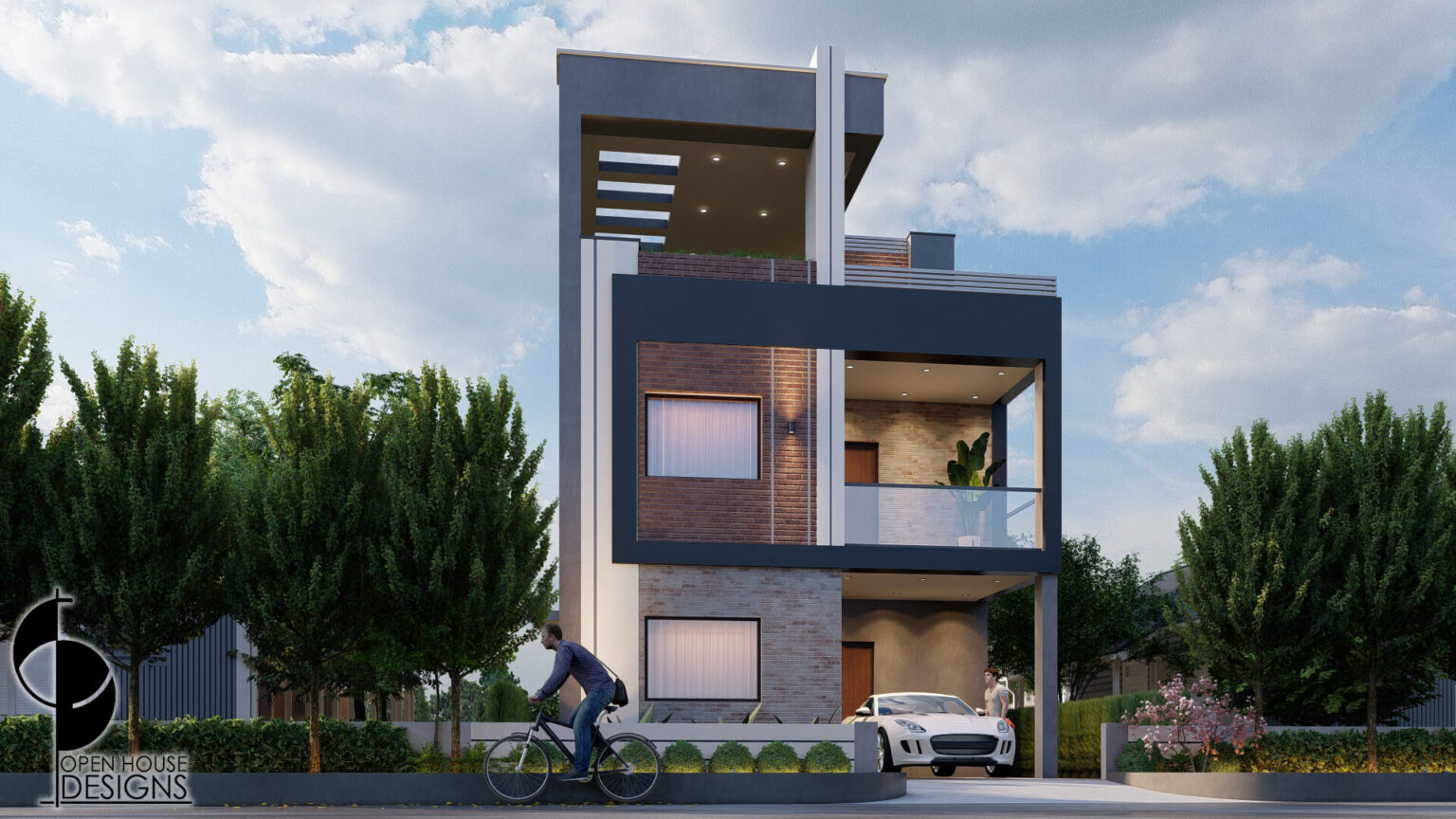 18 Luxury and Modern Glass facade Design Ideas - OpenHouseDesigns