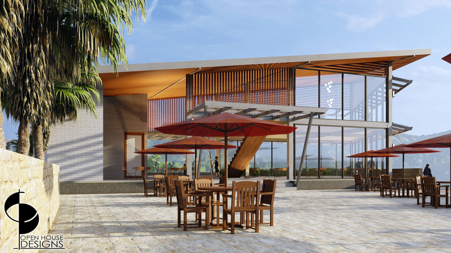 Water Front resort with stunning views - OpenHouseDesigns