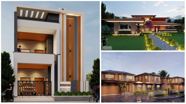 12+ Amazing Elevation Facade by Open House Design - OpenHouseDesigns