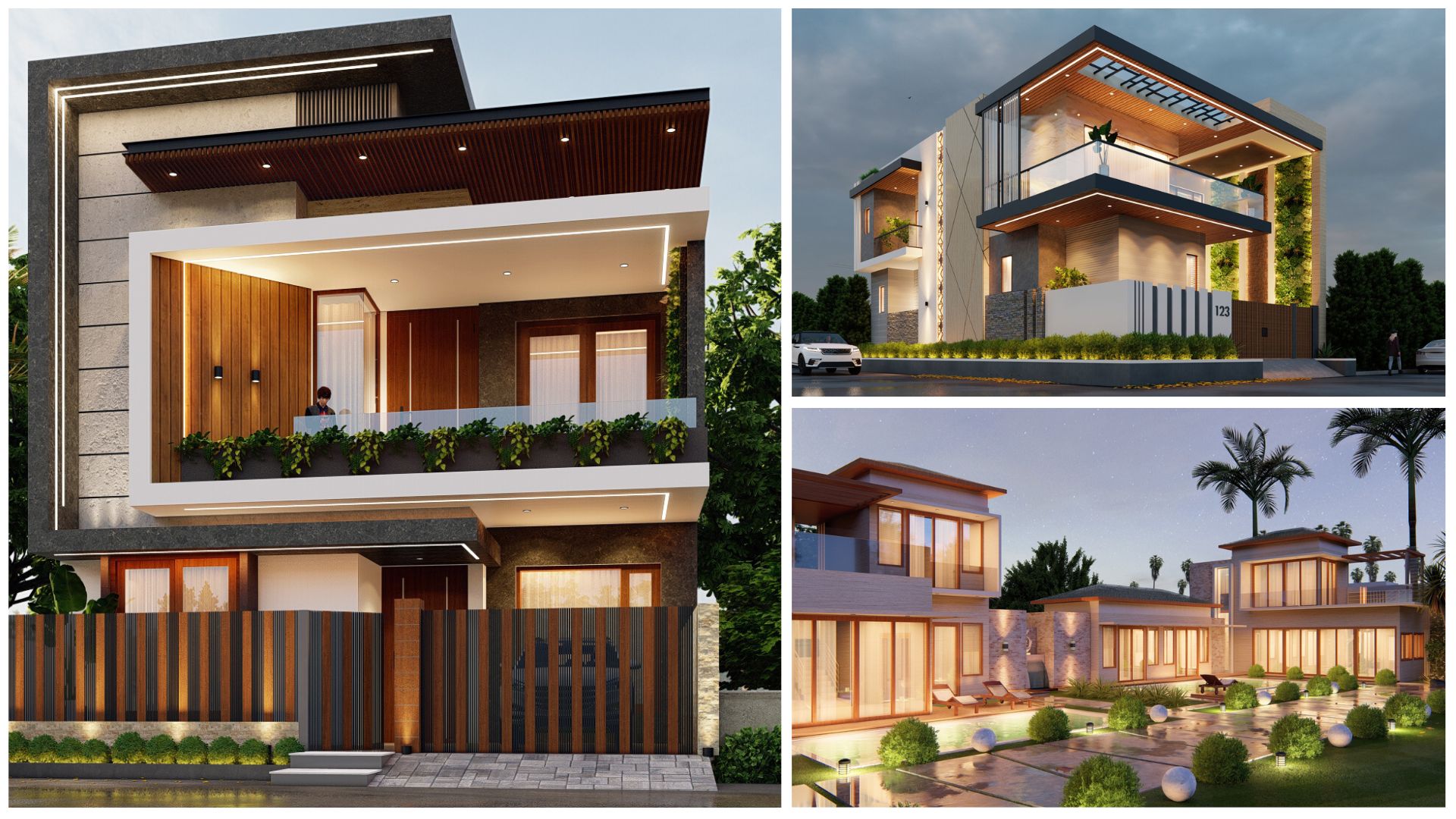 10+ Luxury Villa Elevation Design by Open House Design - OpenHouseDesigns