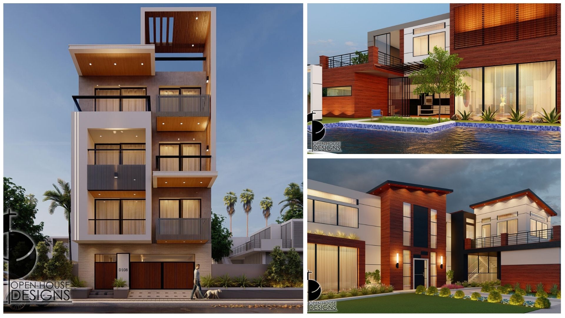 Top 40 Modern Small House Front Elevation Design
