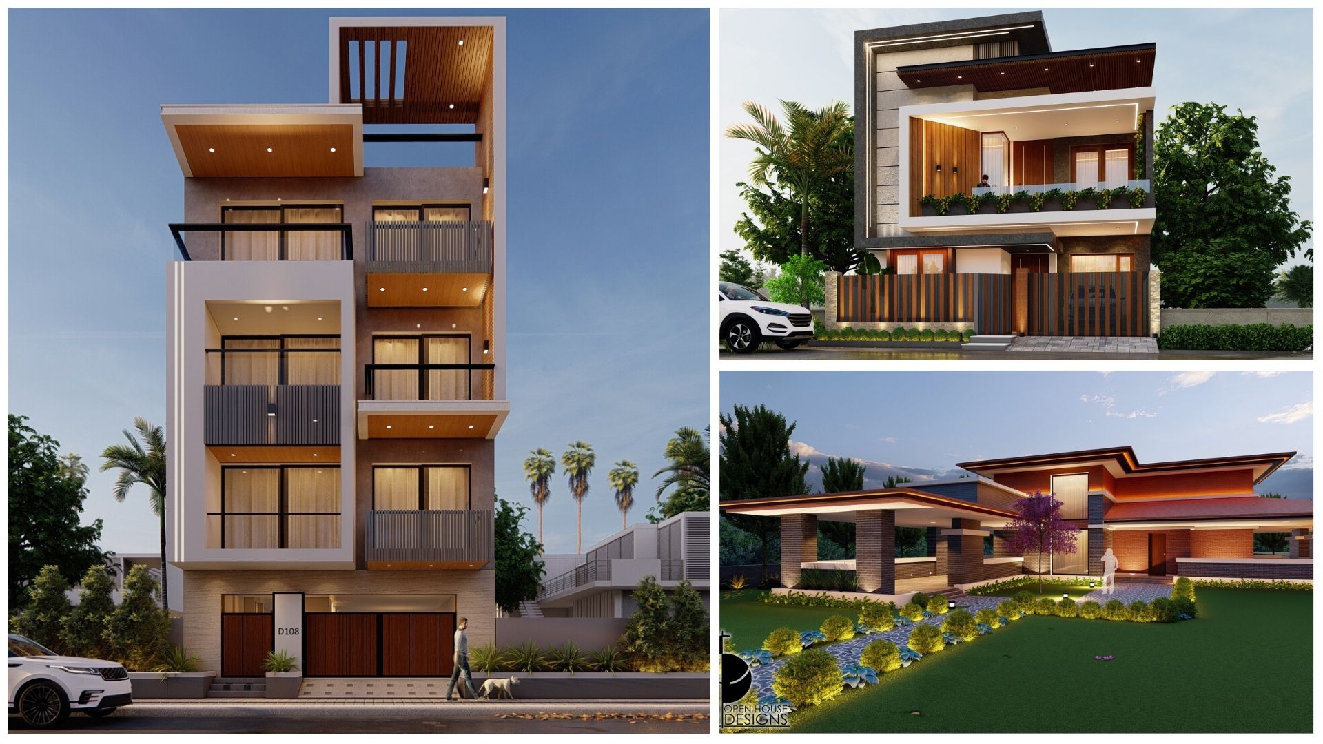 Top 15 Modern Small House Front Elevation Design - OpenHouseDesigns
